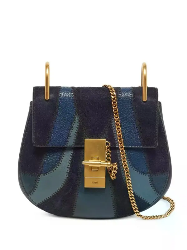 Chloé Drew Shoulder Bag - Blue