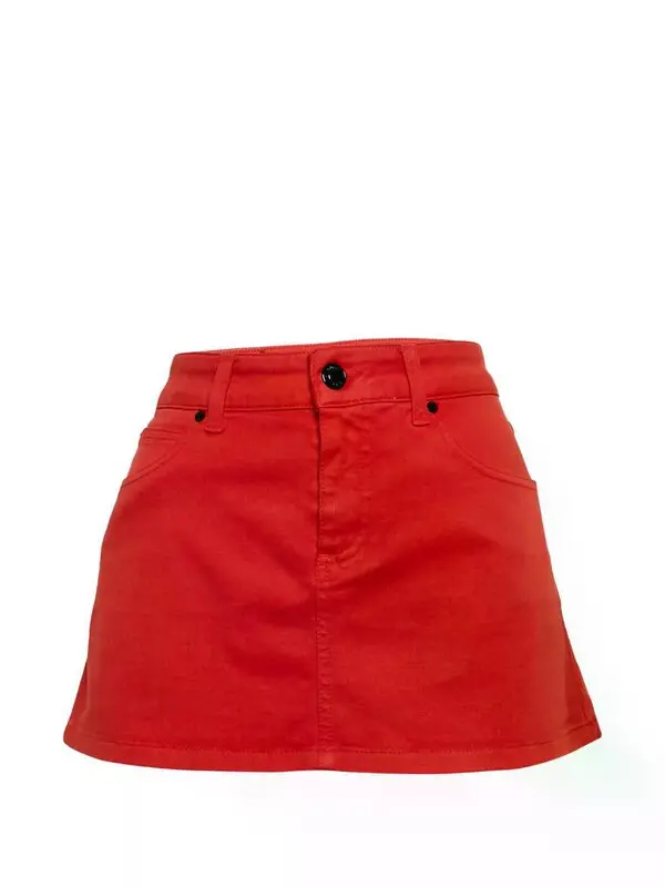 Gucci Mini Logo-appliqué Skirt