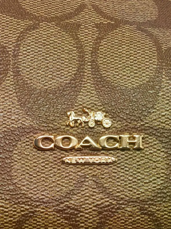 COACH VINTAGE Kleo Logo-plaque Tote Bag