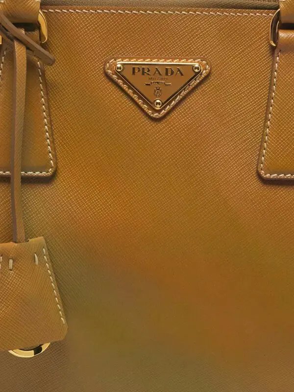 Prada Saffiano Lux Double-zip Tote Bag