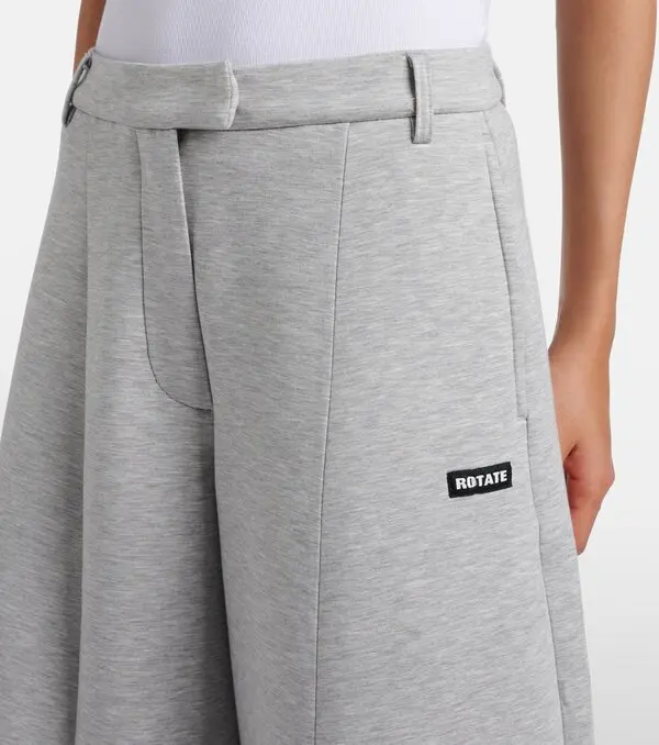 ROTATE BY BIRGER CHRISTENSEN Paneled Barrel-leg Pants