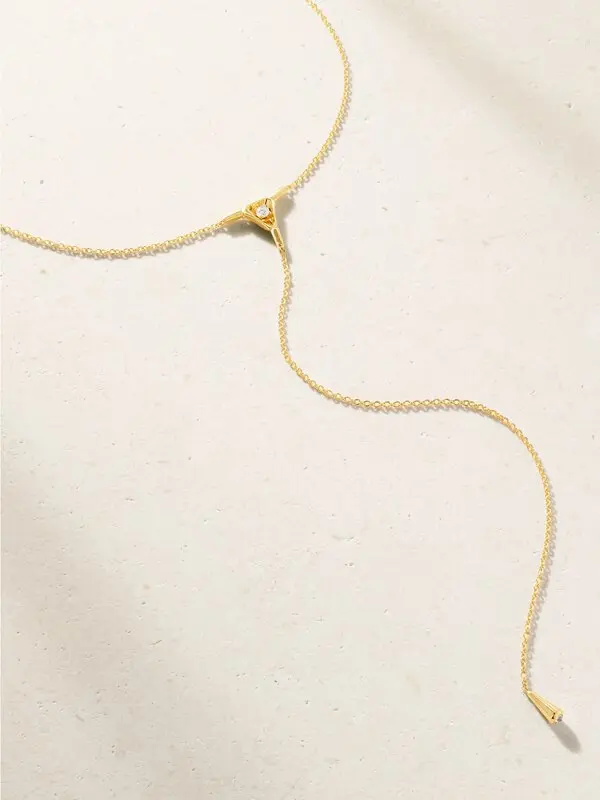 Nikos Koulis 18-karat Diamond Necklace