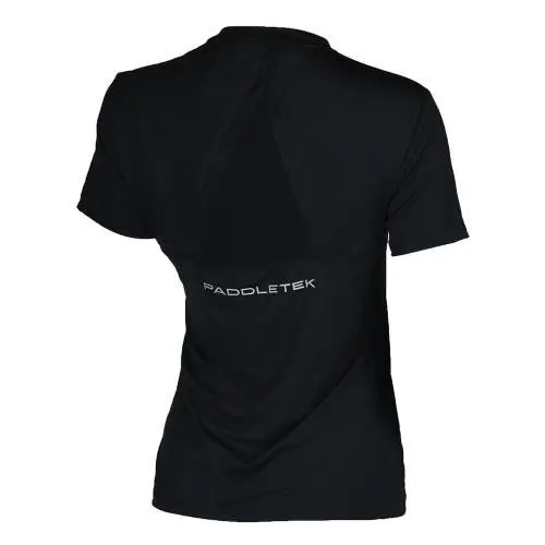 PADDLETEK Performance Short Sleeve Pickleball Tee - Black
