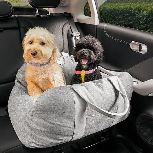 FUNNYFUZZY First Class Dog Car Seat Bed