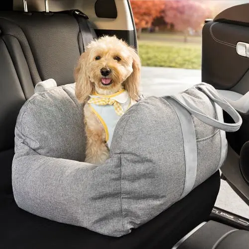 FUNNYFUZZY First Class Dog Car Seat Bed
