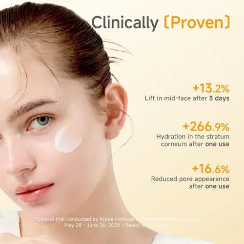 CANDORLOV Face Cream Collagen Peptides Ceramide Silk Tangle Lifting 1.7 Oz