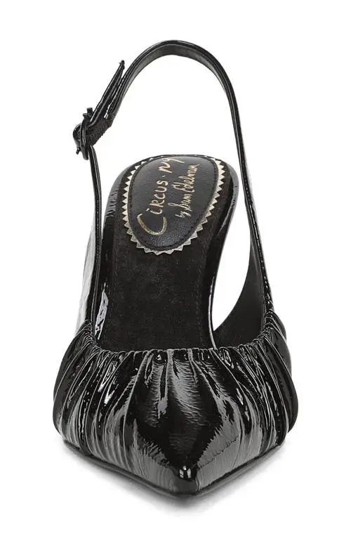 CIRCUS NY BY SAM EDELMAN Tasha Pointed Toe Slingback Pump - Black