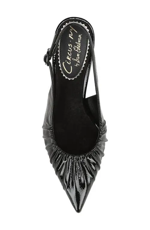 CIRCUS NY BY SAM EDELMAN Tasha Pointed Toe Slingback Pump - Black