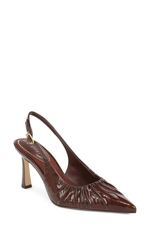 CIRCUS NY BY SAM EDELMAN Tasha Pointed Toe Slingback Pump - Deep Pecan