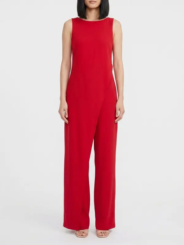 Max Mara Sleeveless Jumpsuit - Red