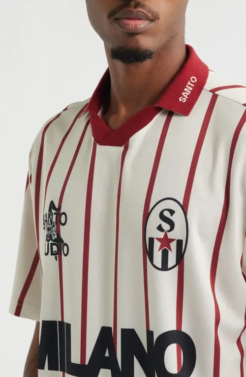 SANTO STUDIO Milano 7 Johnny Collar Short Sleeve Club Jersey