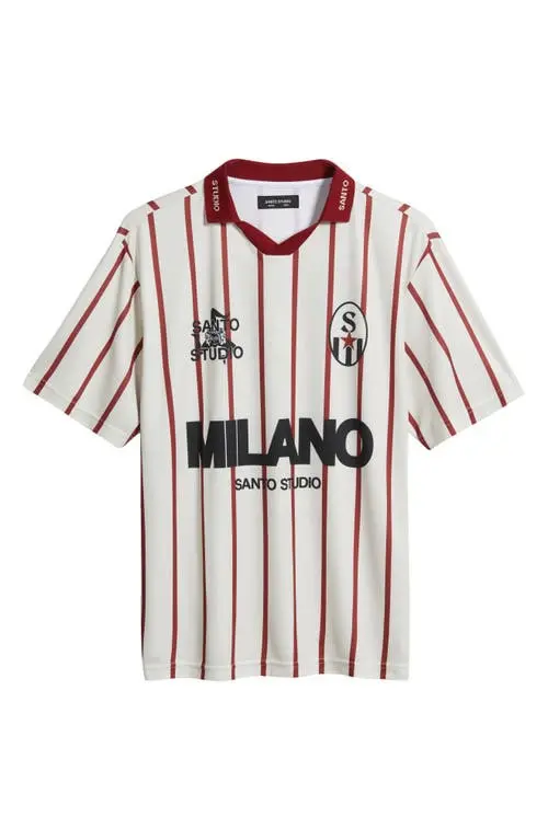 SANTO STUDIO Milano 7 Johnny Collar Short Sleeve Club Jersey