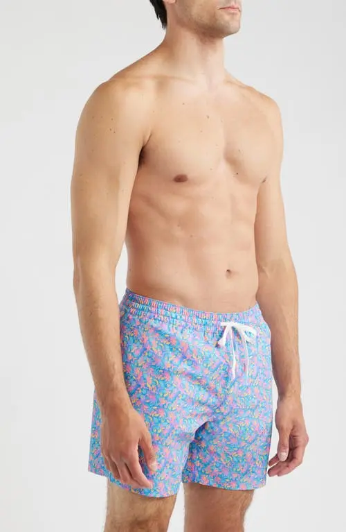 CHUBBIES Spades Floral Swim Trunks