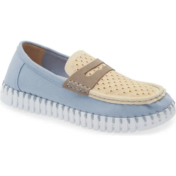 ILSE JACOBSEN Tulip 3233 Loafer - Cornflower