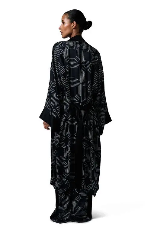 Day Birger Et Mikkelsen Rani Geometric Print Maxi Length Robe