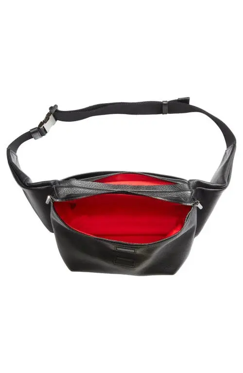 CHRISTIAN LOUBOUTIN Calfskin Leather Belt Bag