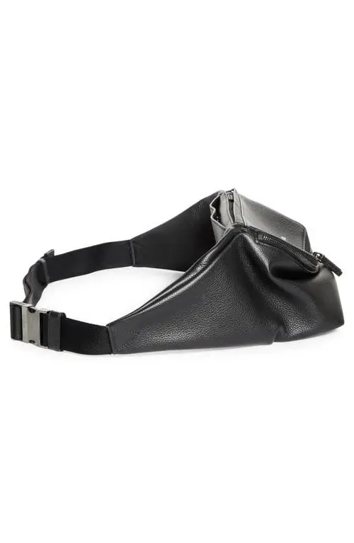 CHRISTIAN LOUBOUTIN Calfskin Leather Belt Bag