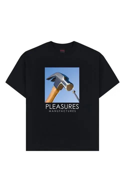 PLEASURES Hammer Graphic T-shirt - Black