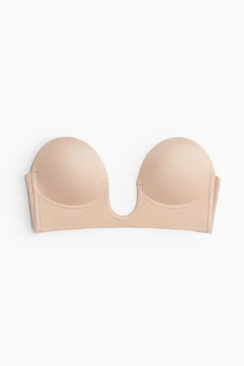 H&m Self-adhesive Bra - Beige