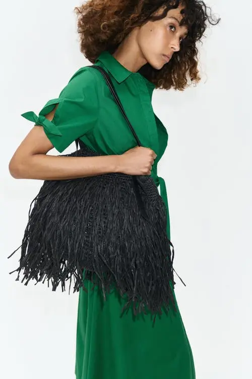 H&m Short-sleeved Shirt Dress