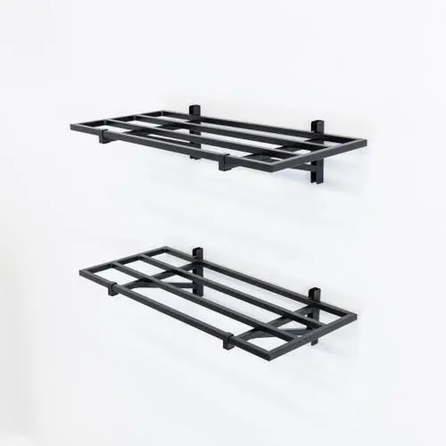 STOREYOUR 1' X 2' Bristol Garage Wall Mount Shelves | 2 Pack |