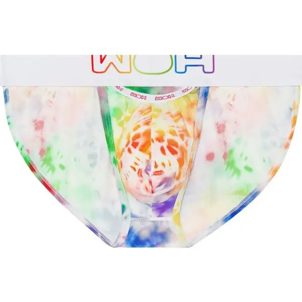 HOM Woh Sexy Fun Tanga Rainbow Briefs - Multico Print