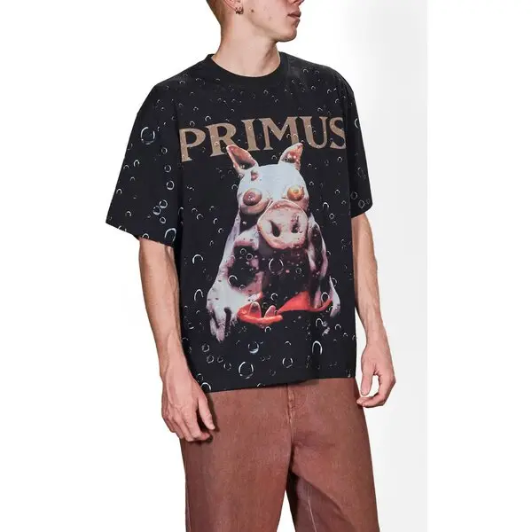 PLEASURES Pork Soda Graphic T-shirt