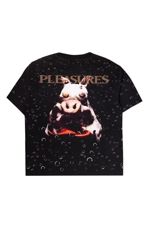 PLEASURES Pork Soda Graphic T-shirt