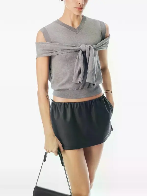Alexander Wang V-neck Sweater Vest - Grey