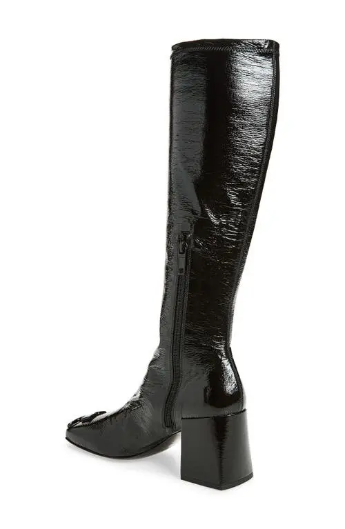 COURREGES Re-edition Vinyl Knee High Boot
