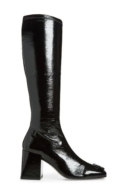 COURREGES Re-edition Vinyl Knee High Boot
