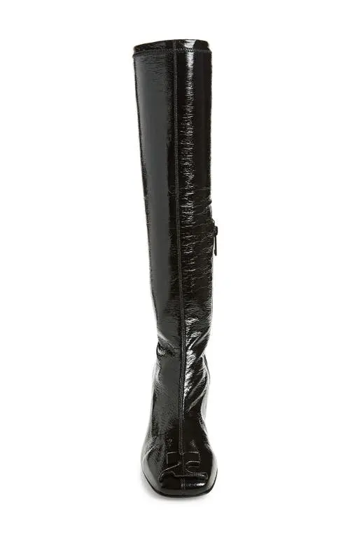 COURREGES Re-edition Vinyl Knee High Boot