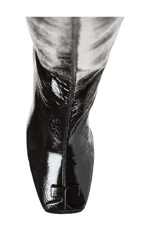 COURREGES Re-edition Vinyl Knee High Boot