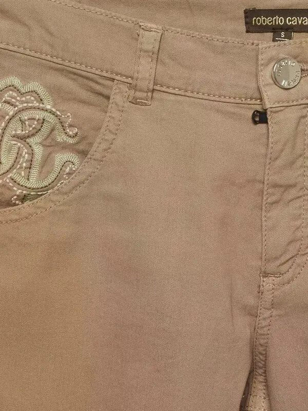 Roberto Cavalli Monogram Cargo Trousers