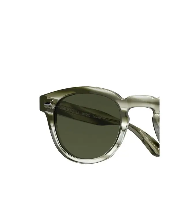 Oliver Spencer Round Logo Sunglasses