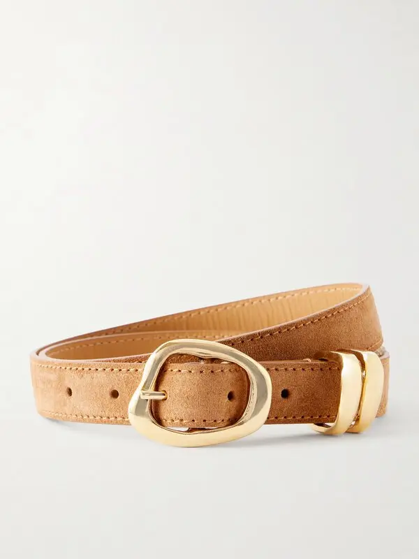 AMANU The Tugela Suede Belt - Brown