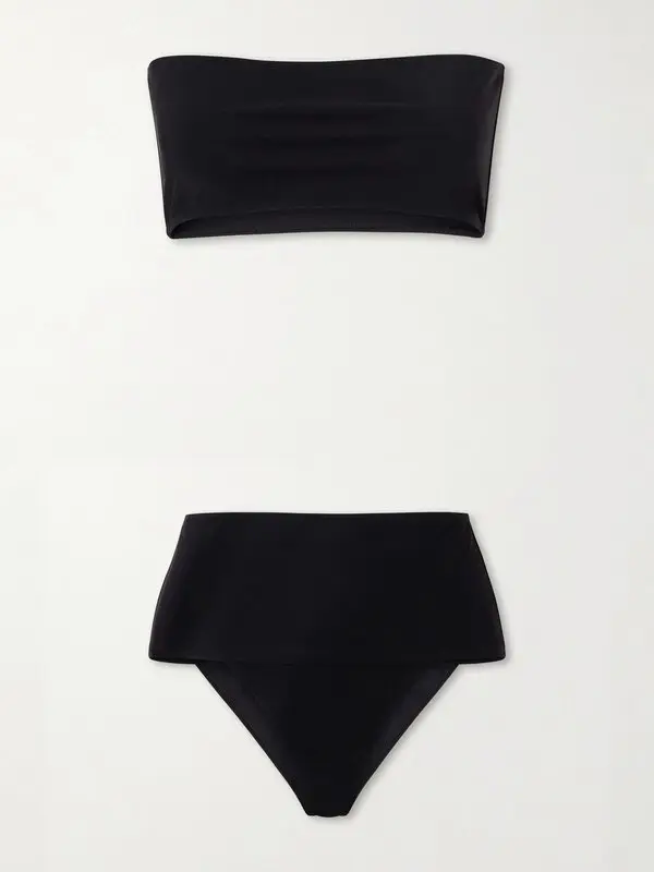 Alaïa Stretch-jersey Bandeau Bikini