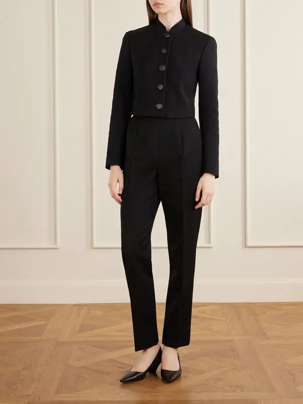 THE ROW Bellamy Wool-twill Jacket