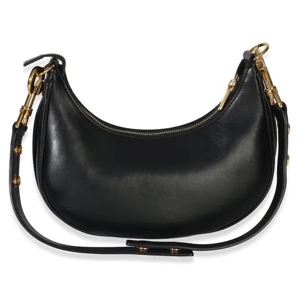 Celine Smooth Calfskin Ava Strap Bag - Black