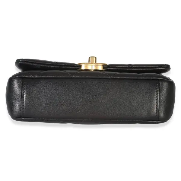 Chanel Quilted Lambskin Chain Flap Bag
