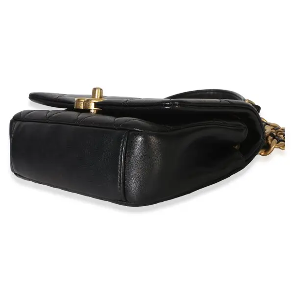 Chanel Quilted Lambskin Chain Flap Bag