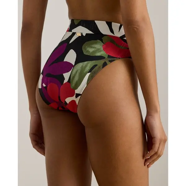 Ralph Lauren Floral High-waisted Bikini Bottom