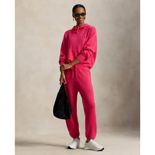 Ralph Lauren Pink Pony Washable Cashmere Pants