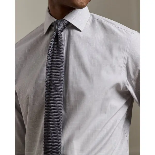 Ralph Lauren Mini-glen Check Twill Shirt - Grey