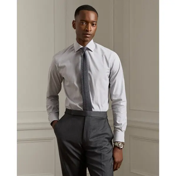 Ralph Lauren Mini-glen Check Twill Shirt - Grey