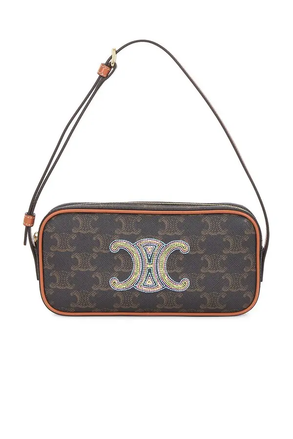 Celine Triomphe Camera Bag - Brown
