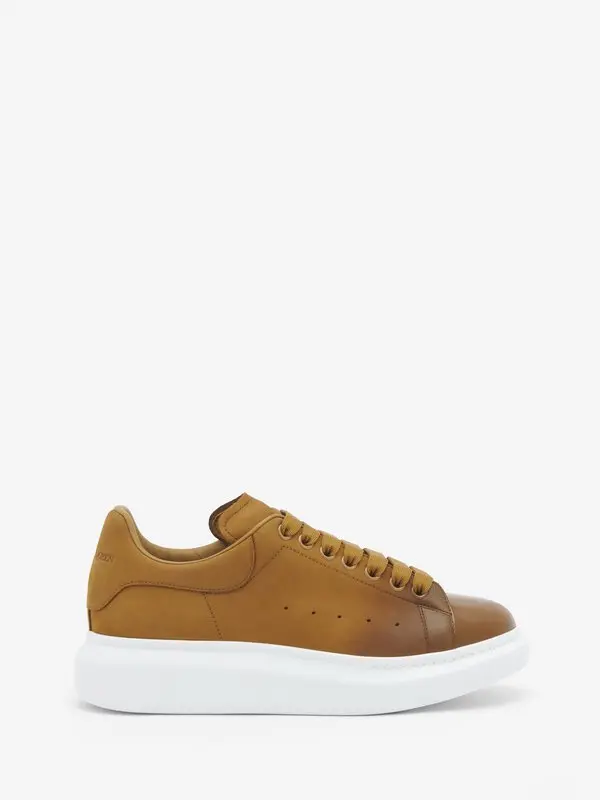 Alexander McQueen Oversized Suede Sneakers - Brown