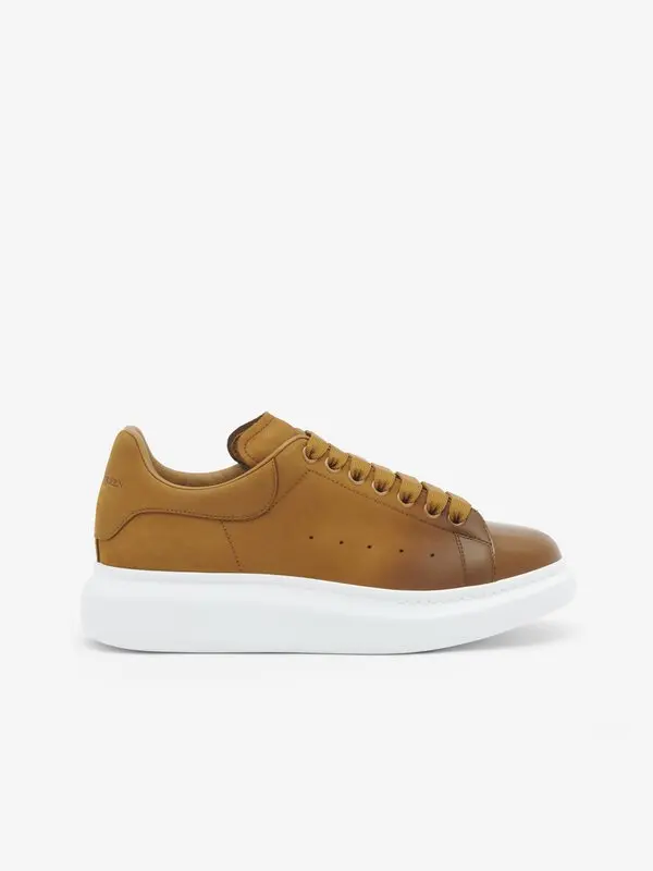 Alexander McQueen Oversized Suede Sneakers - Brown