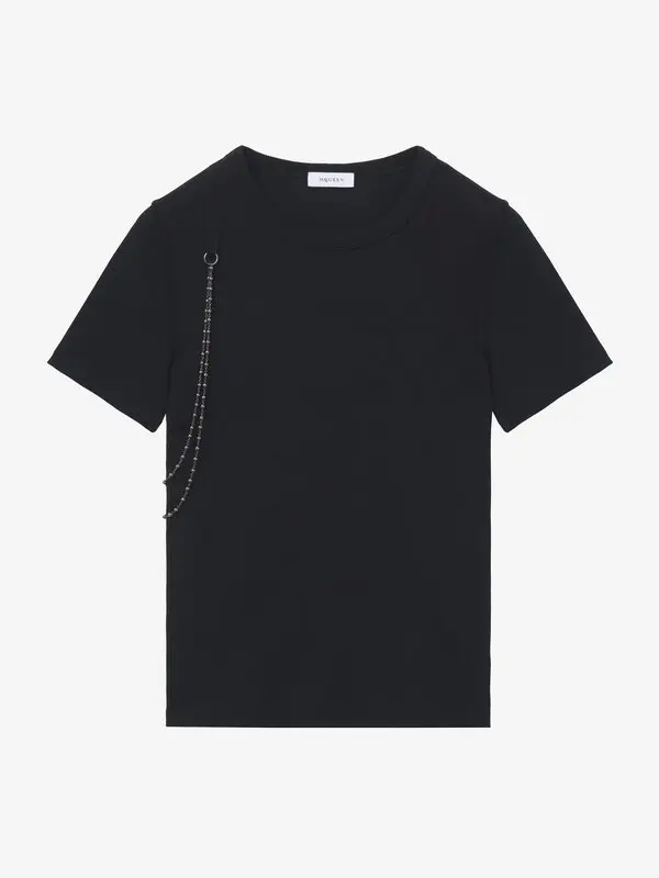 Alexander McQueen Chain Harness T-shirt - Black