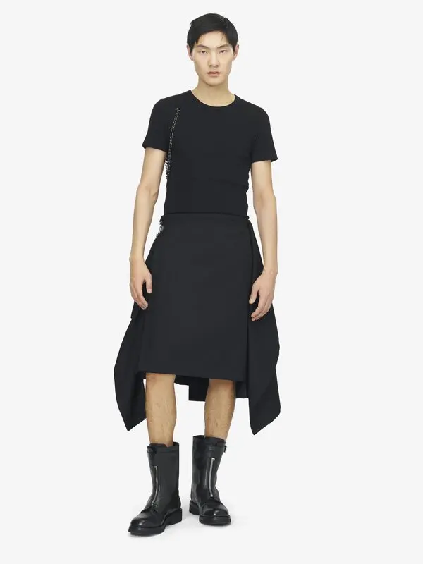 Alexander McQueen Draped Kilt